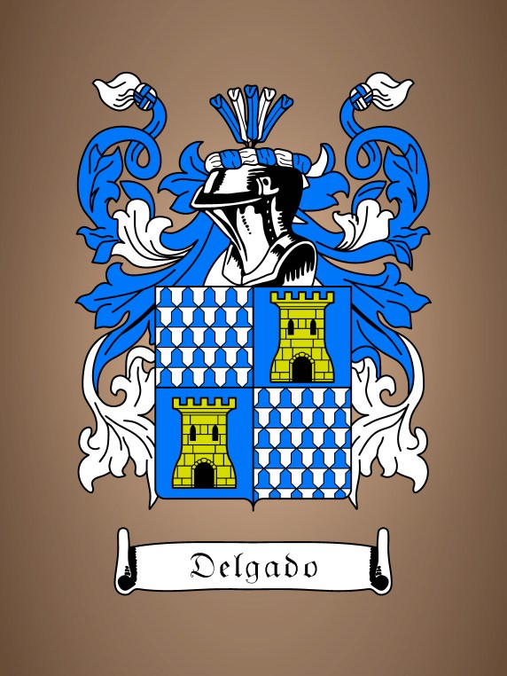 Delgado Family Crest – SAUL S ARCHILA